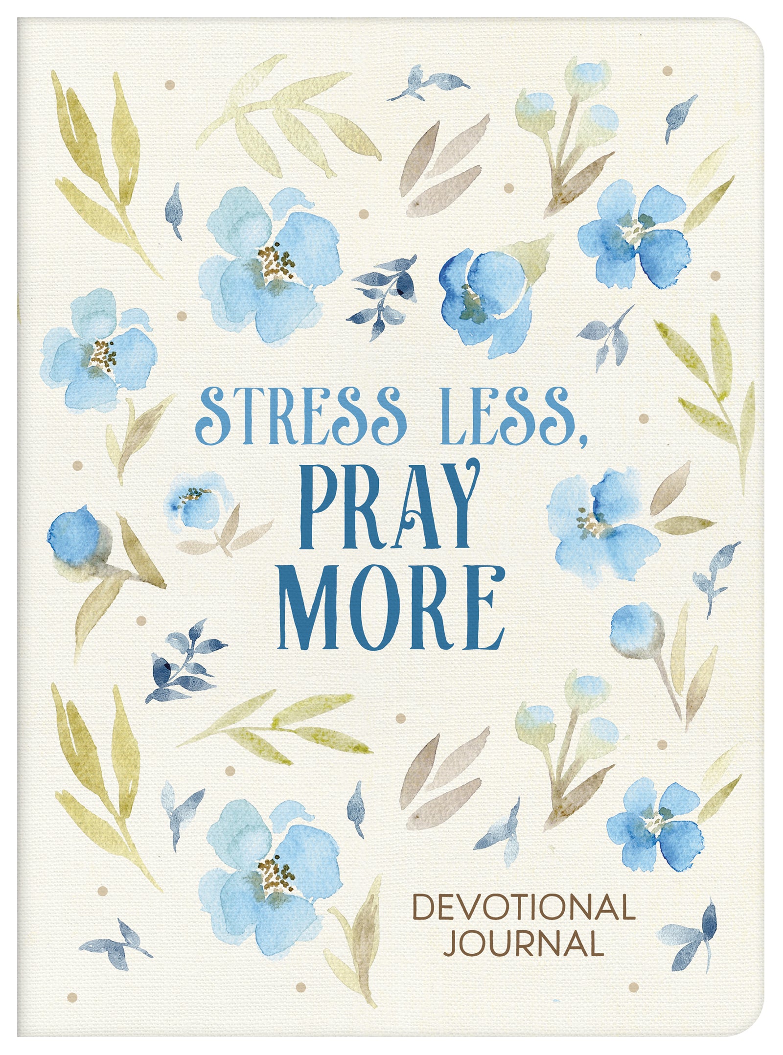 Stress Less, Pray More Devotional Journal | The Christian Gift Company